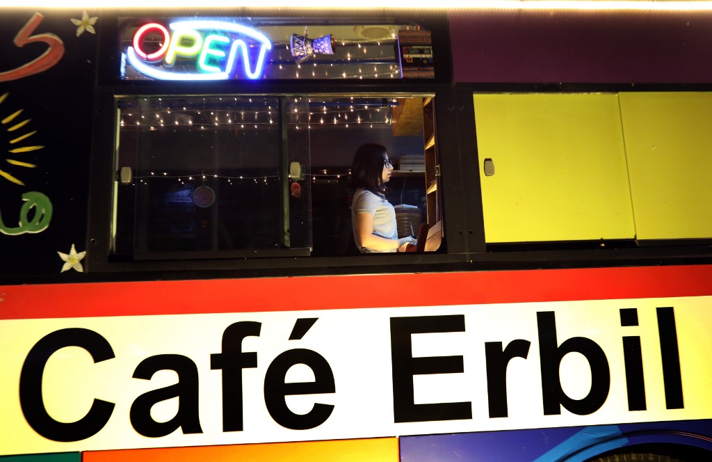 'Bus Cafe Erbil': The First Moving Bus Cafe in Iraq | Al Bawaba