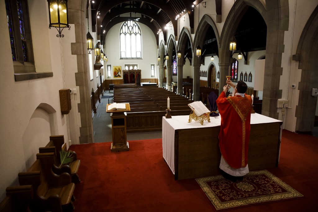 Empty Churches, Believing Hearts: Christians Celebrate Palm Sunday | Al ...