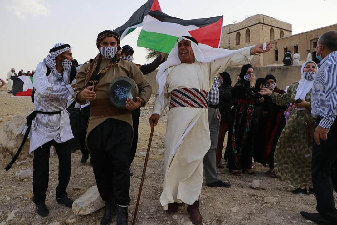 Dabkeh and Flags! Palestinians Celebrate Traditional Customs Day | Al ...