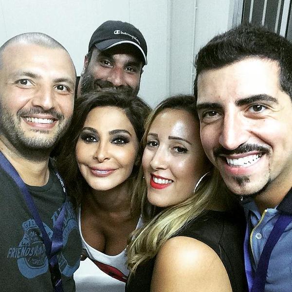 Elissa retweets a "throw back" picture of her on a Beirut holiday with ...