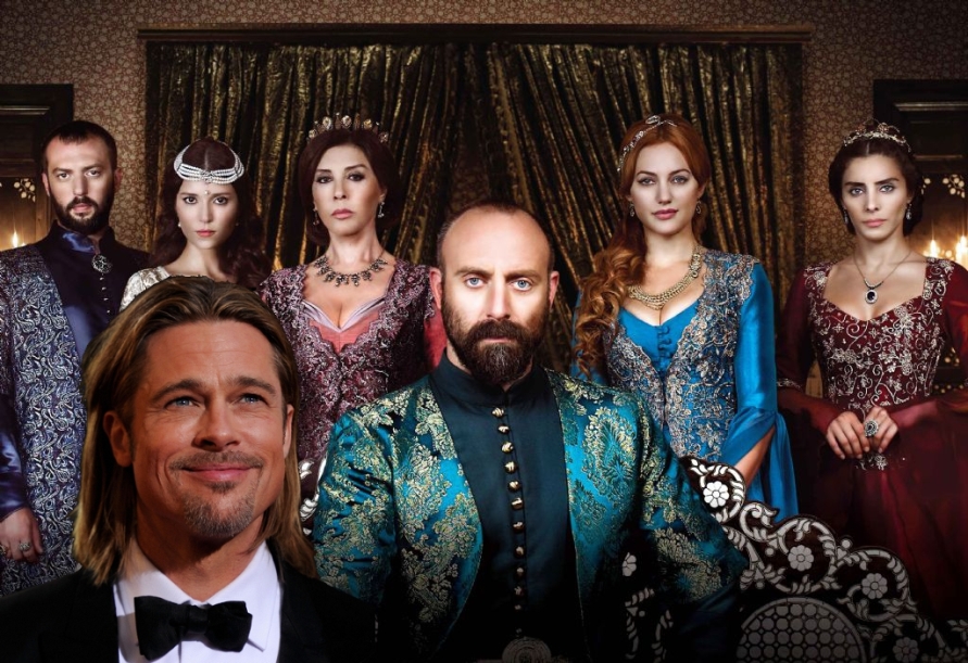 The Magnificent Brad Pitt Stars in Turkish Soap Sultan's Harem 2! | Al ...