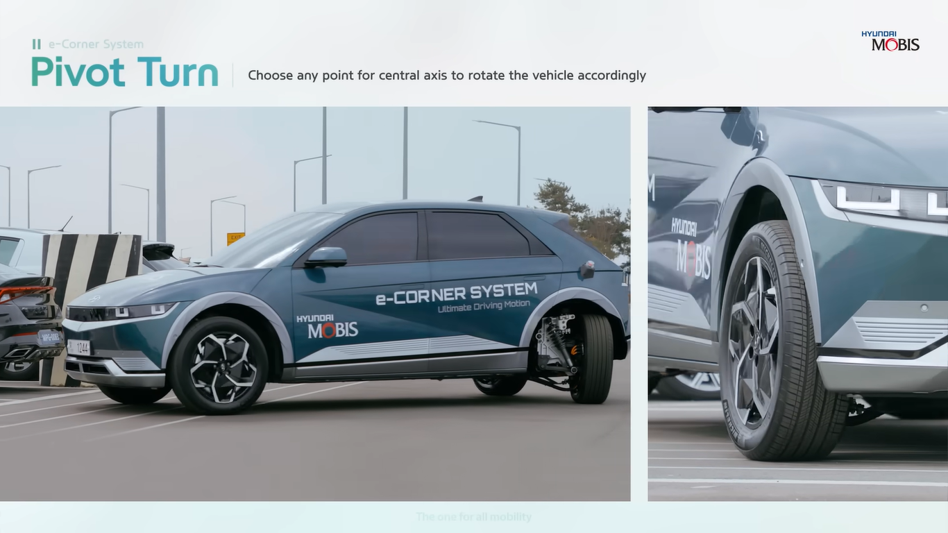 Hyundai unleashes innovative 'Crab Walk' tech with e-Corner integration ...