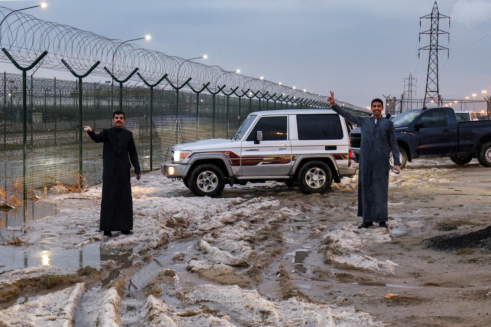 Kuwait reels under rare snowfall | Al Bawaba