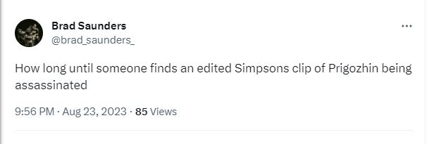 Did The Simpsons predict Wagner plane crash? | Al Bawaba