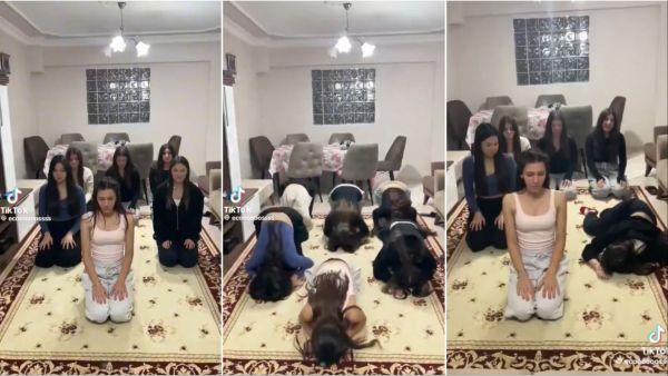 Turkish girls rebuked after TikTok video mocking Islamic prayer | Al Bawaba