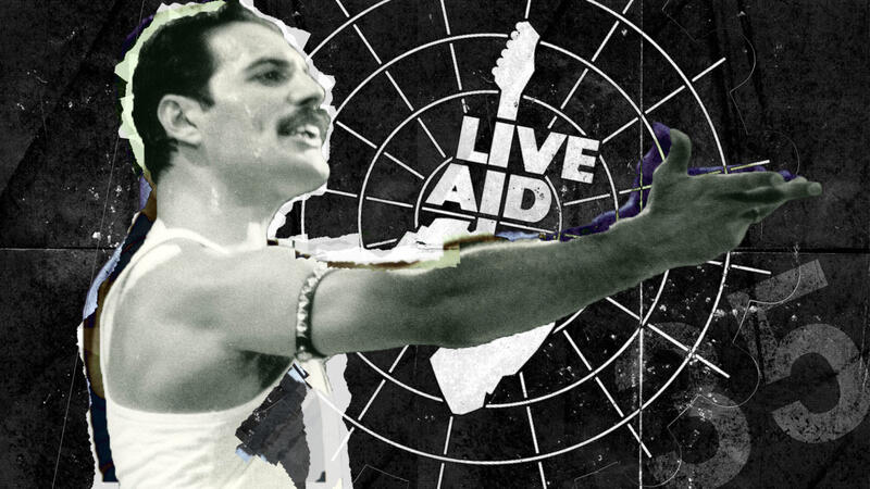 World Marks 35 Years of Historic Live Aid Concert at Wembley Stadium ...
