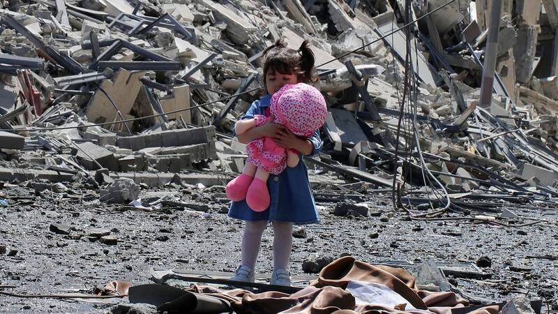 A Picture of Celine 'The Rubble Child' Enters a Global Auction For 1 ...