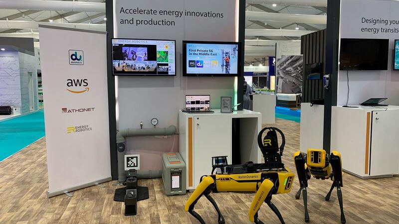 du Showcases 5G Controlled Robot over Private 5G SA Network Leveraging ...