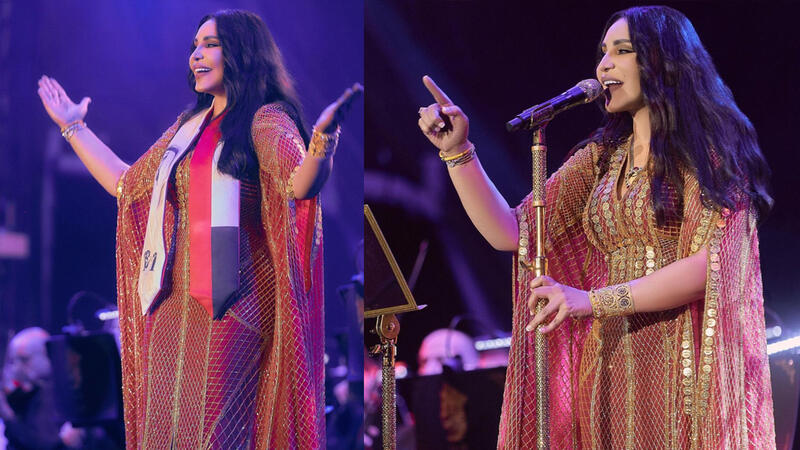 Video: Ahlam Pauses Her Concert to Take a Picture With a Fan | Al Bawaba