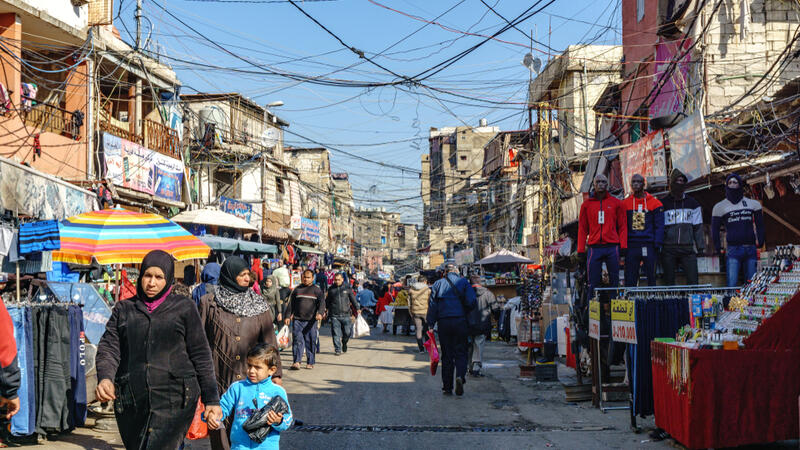 UN Special Coordinator For Lebanon Visits Palestine Refugee Camp | Al ...