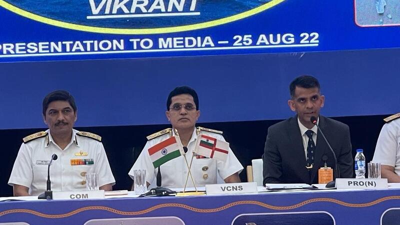 India to Commission Its Indigenous Aircraft Carrier Vikrant on Sept 2 | Al Bawaba