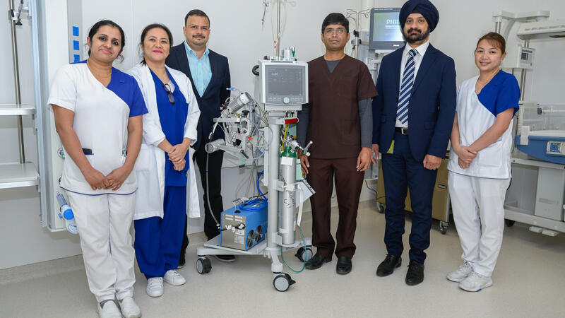 Burjeel Medical City Launches ECMO Life Support System for Pediatric ...