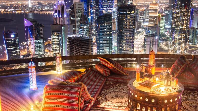 Dine in style on the helipad of JW Marriott Doha through a priceless ...