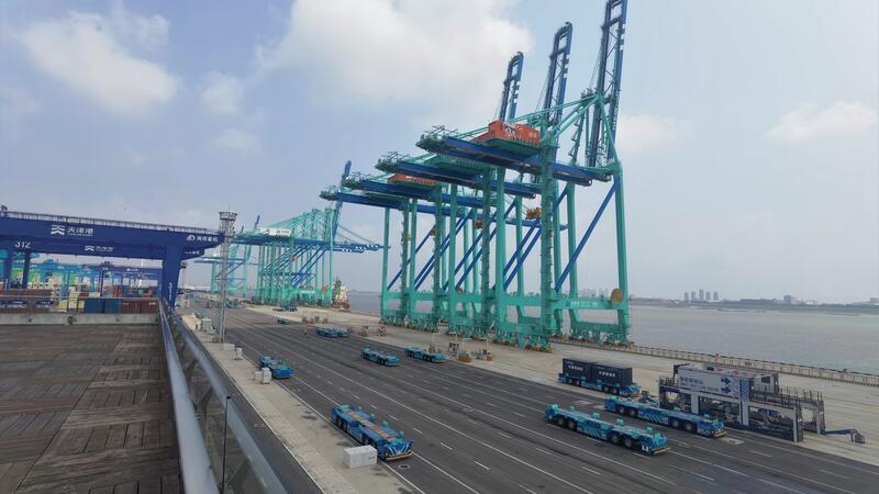 Huawei and Tianjin Port jointly built a driverless, zero-carbon ...