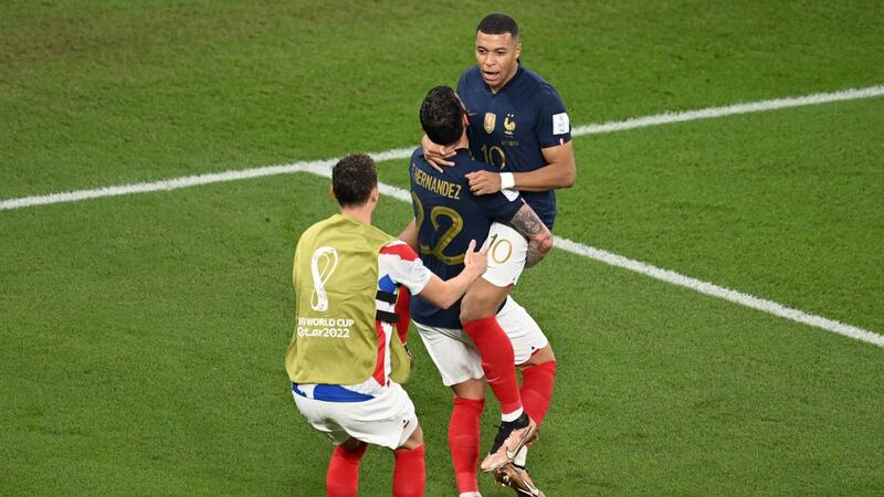 Mbappe double sinks Denmark and takes France into World Cup last 16