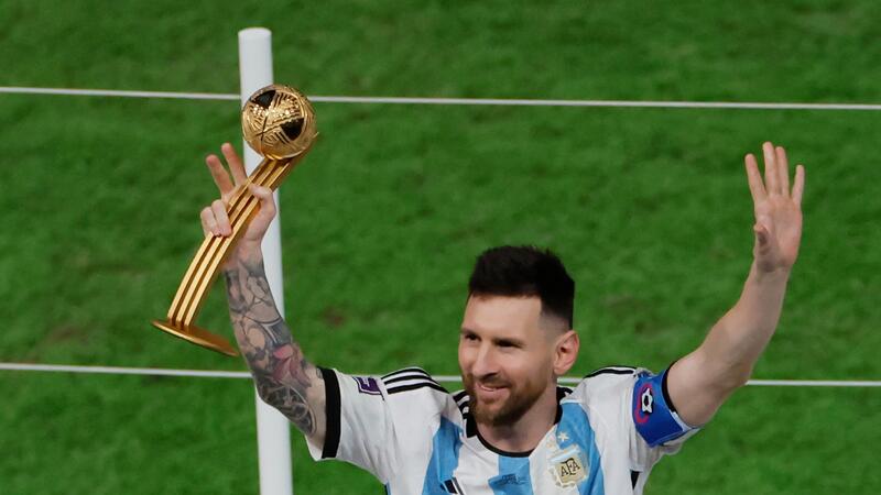 Lionel Messi wins Golden Ball for best player at World Cup