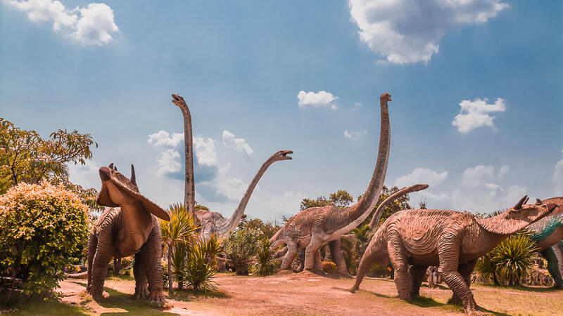 Study: Dinosaurs dominated the world before the asteroid | Al Bawaba