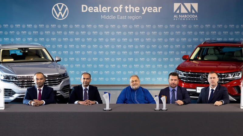 Al Nabooda Automobiles awarded Volkswagen Dealer of the Year in the ...