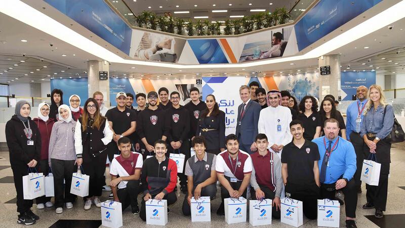 Burgan Bank Hosts AUS Students’ in Educational Trip at its Head Office ...
