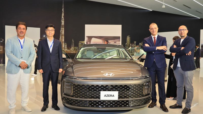 Hyundai Introduces The All-New Azera Flagship Sedan In The Middle East ...