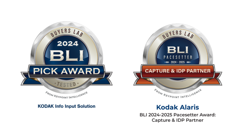 Kodak Alaris Wins Multiple Awards from Keypoint Intelligence for its ...