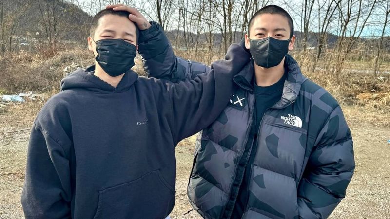 Photos of BTS members Jimin and Jungkook from military camp go viral ...