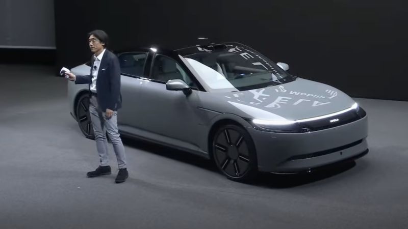 Sony unveils car controlled by PlayStation 5 controller | Al Bawaba