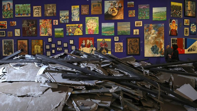 Museum shows artistic demonstration against war in Gaza | Al Bawaba