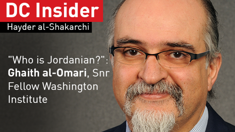 'Who is Jordanian?': Ghaith al-Omari, Senior Fellow Washington ...