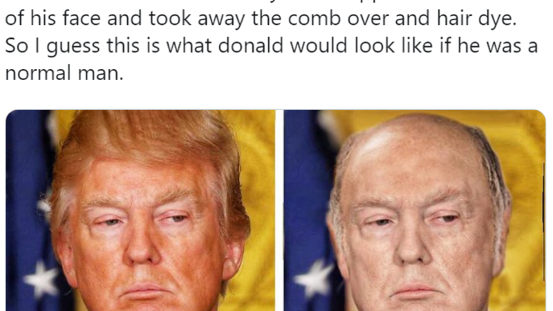 Photoshop Pic of 'NoFilter' 'NoMakeUp' Trump Goes Viral | Al Bawaba