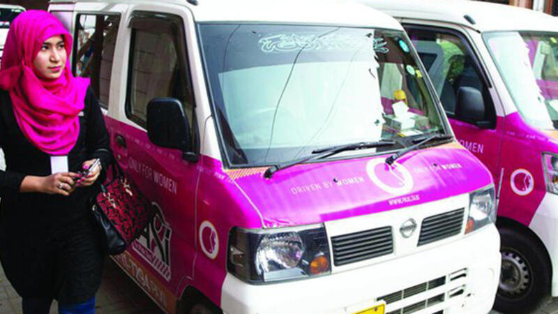 Women-only 'pink taxis' launched in Pakistan | Al Bawaba
