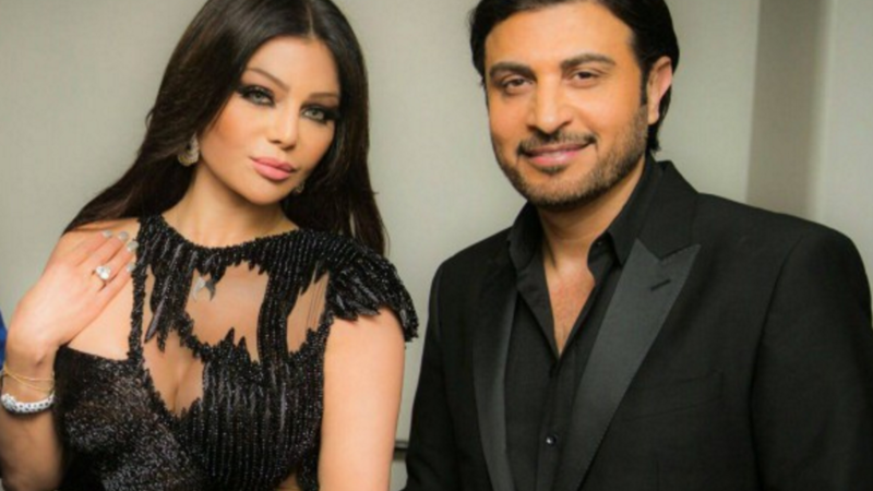 Haifa Wehbe gets flirty with Majed Al Mohandis in New York | Al Bawaba