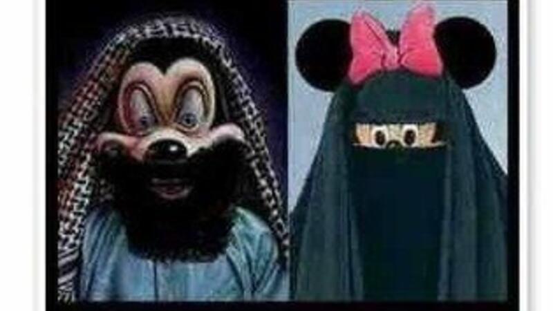 Coptic tycoon Naguib Sawiris under Salafi fire for Niqabi Mickey Mouse ...