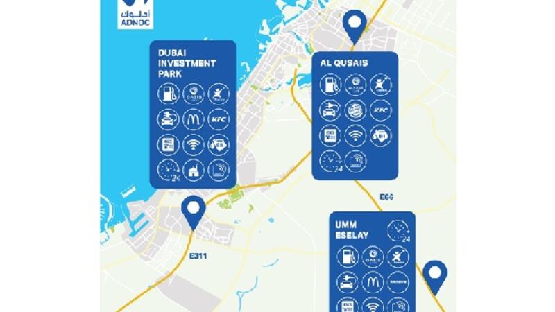 ADNOC Distribution Celebrates First Three Stations in Dubai | Al Bawaba