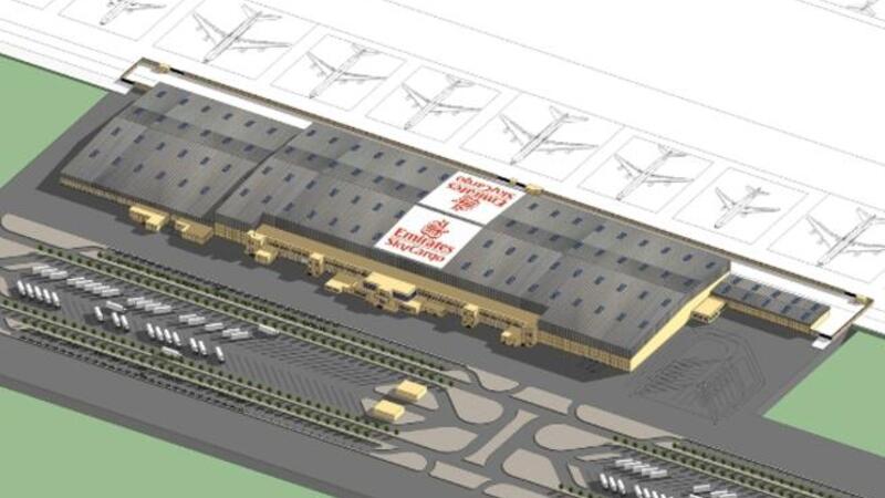 New cargo terminal for Emirates SkyCargo at Dubai World Central Al ...