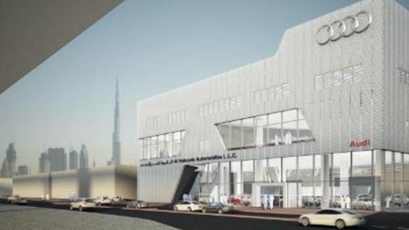 AED 100 million Audi terminal Dubai on track for November launch | Al ...