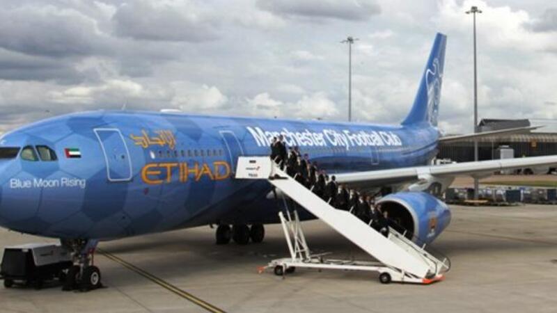 Etihad unveils special A330-200 Manchester City livery | Al Bawaba