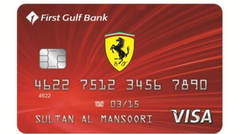 First Gulf Bank launches first Ferrari Credit Card in Middle East ...