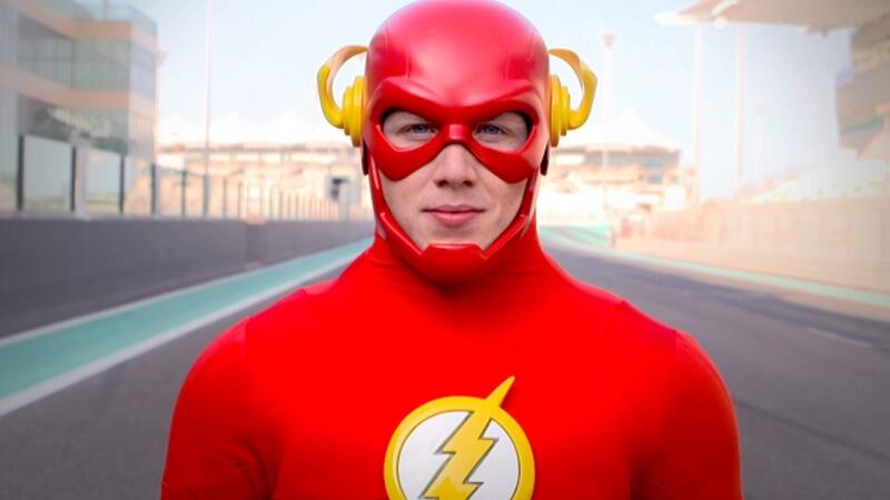 See: Warner Bros. World’s the Flash Circles Yas Marina Circuit at Near ...