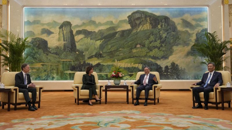 Raimondo in fresh talks on trade disputes to stabilize US-China ties ...