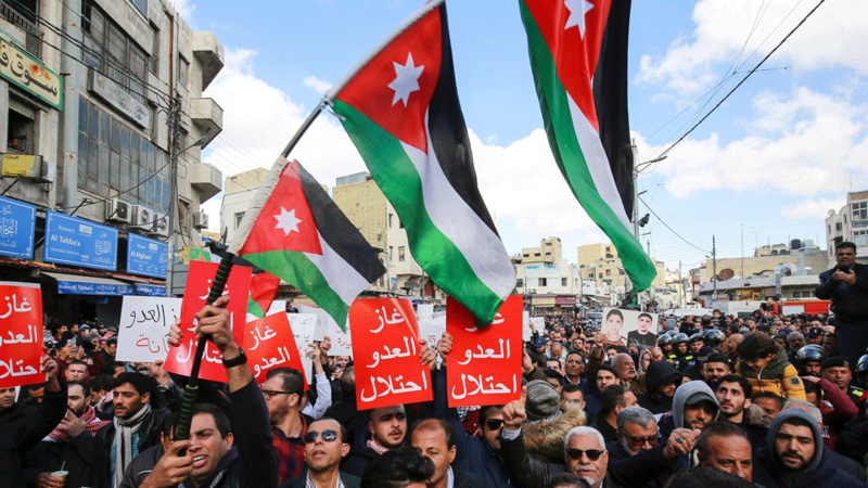 Jordan: Thousands Protest Against Gas Deal with Israel | Al Bawaba