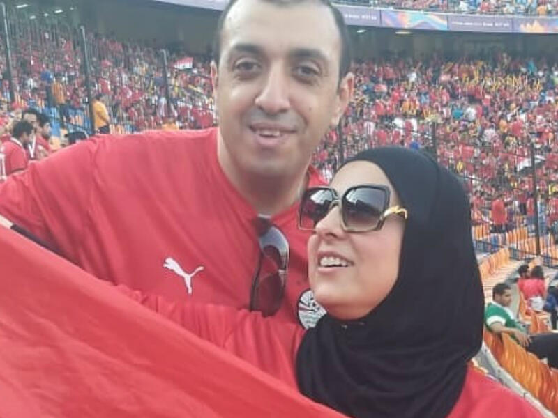 Stars That Cheered for the Egyptian Soccer Team From the Stadium | Al ...