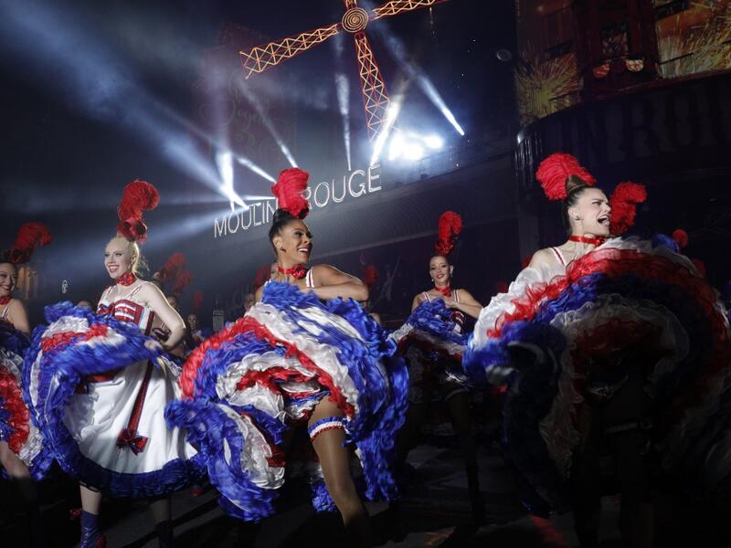 Moulin Rouge Hit French Streets to Celebrate its 130th Anniversary | Al ...