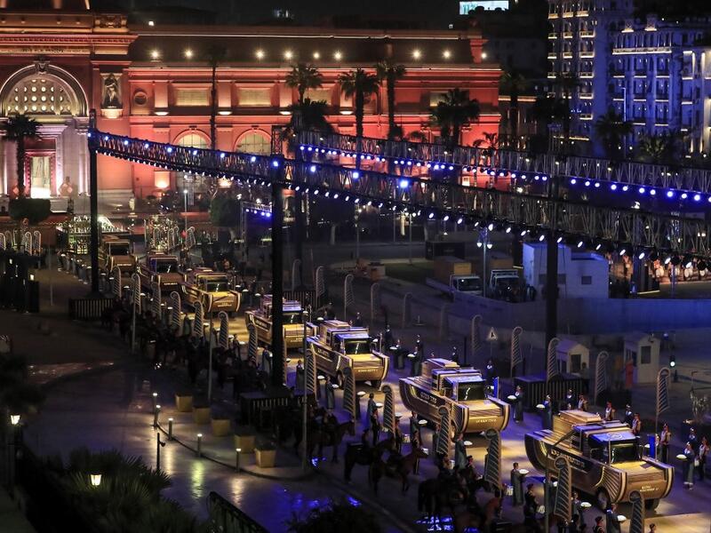 The Pharaohs’ Golden Parade in Egypt | Al Bawaba