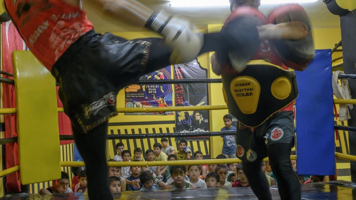 Muslim Uighur Kids Learn Boxing in Istanbul | Al Bawaba