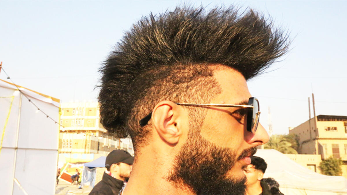 Rooster Comb Maybe? Iraqi Revolution Invents New Hair Styles | Al Bawaba