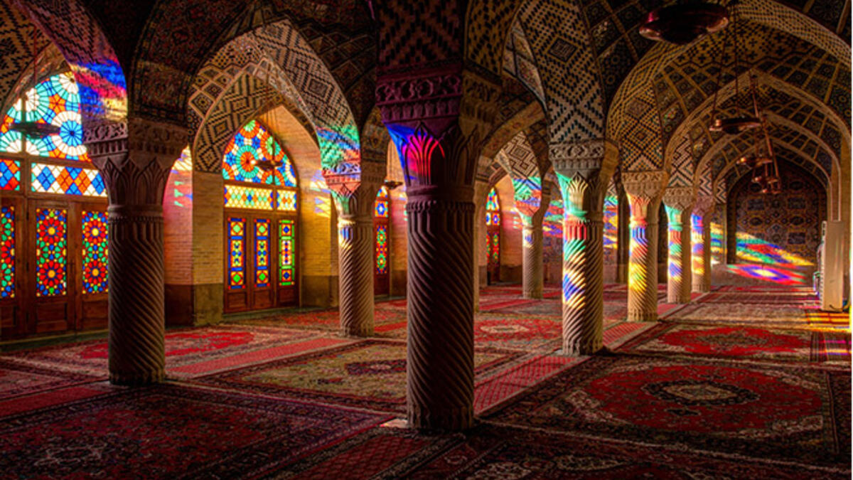 Islam isn't black and white: Check out Iran's kaleidoscope mosque! | Al ...