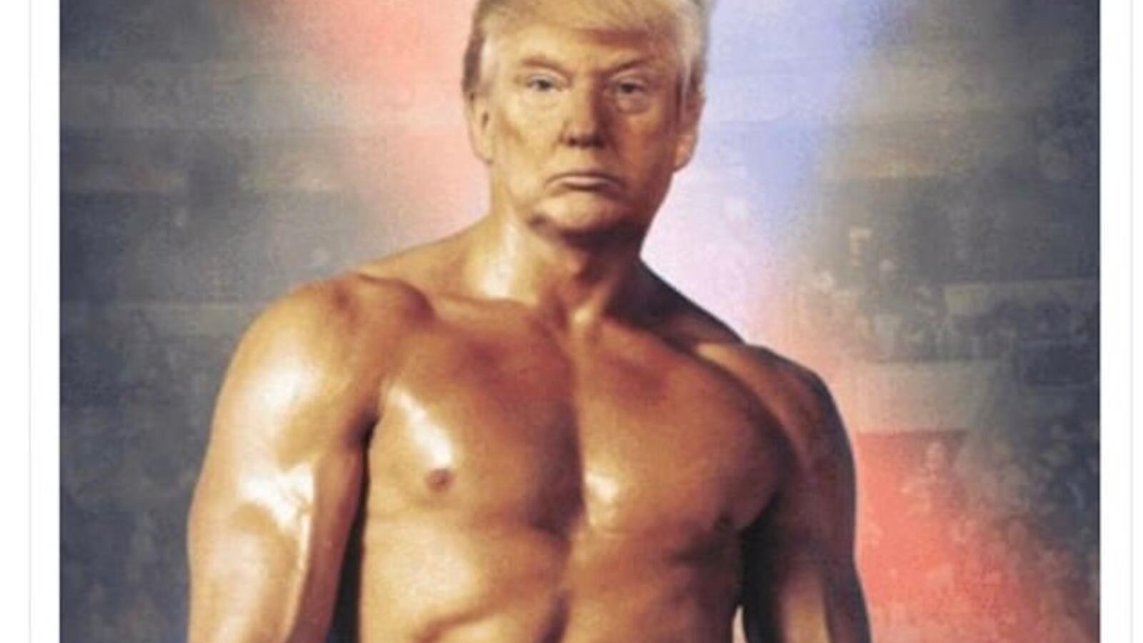 'Show me That Gorgeous Chest!': Trump Tweets a Photo of Himself as ...