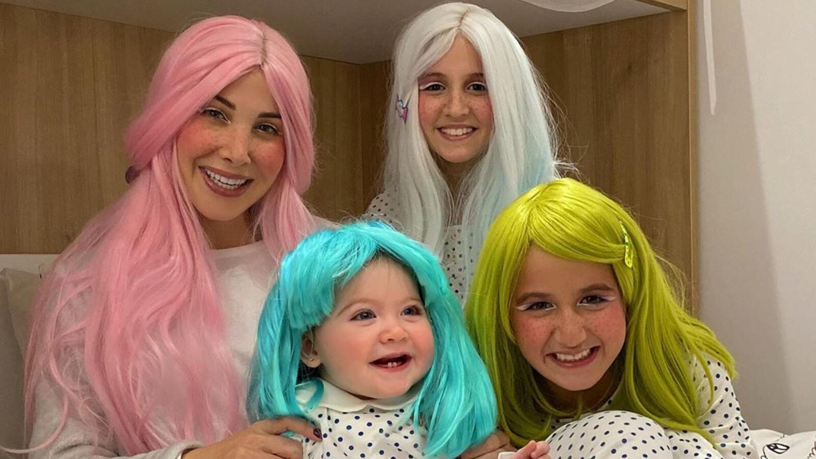 So Emotional.. Watch Nancy Ajram's Daughters Welcome Their Father After ...