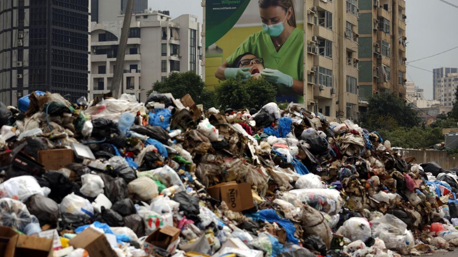 River of Garbage Floating in Beirut Filmed After Torrential Rain | Al ...
